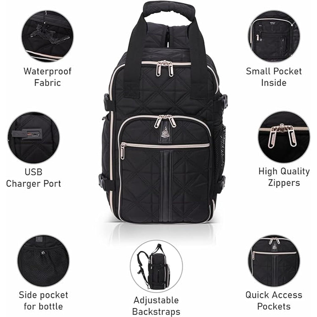 Aerolite 40x20x25cm Ryanair Maximum Premium Eco-Friendly Backpack with ...