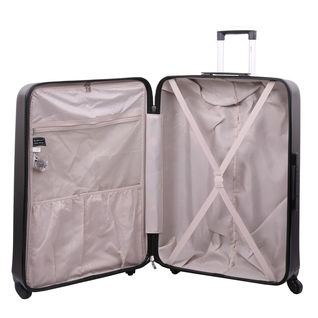 Aerolite (79x58x31cm) Large Hard Shell Suitcase with 4 Wheel 29 ...