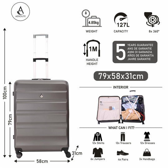 Aerolite (56x45x25cm) Lightweight Cabin Luggage | Aerolite – Aerolite UK