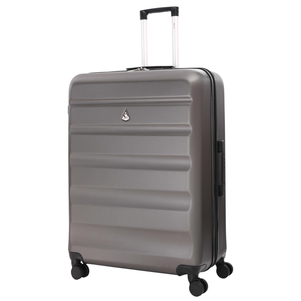 Aerolite Large Hard Shell Suitcase with 8 Wheel 29", (79x58x31cm ...