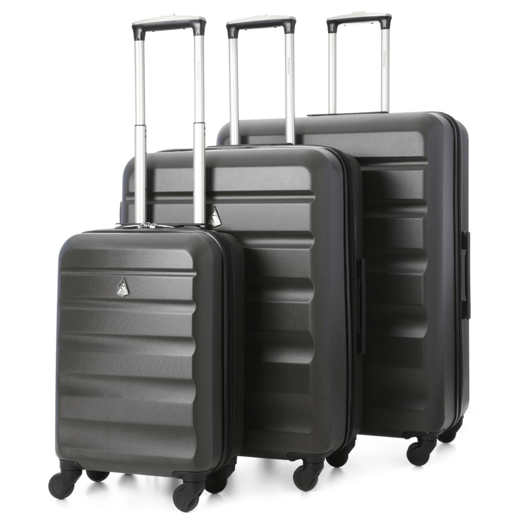 Aerolite Ultimate Mega 6 Piece Luggage Set, 3 Piece Suitcases (21"+25 ...