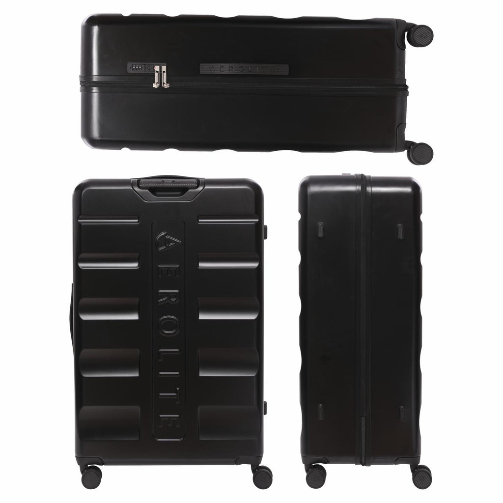 Aerolite Extra Large XL 32" 144L Lightweight ABS Hard Shell Suitcase ...