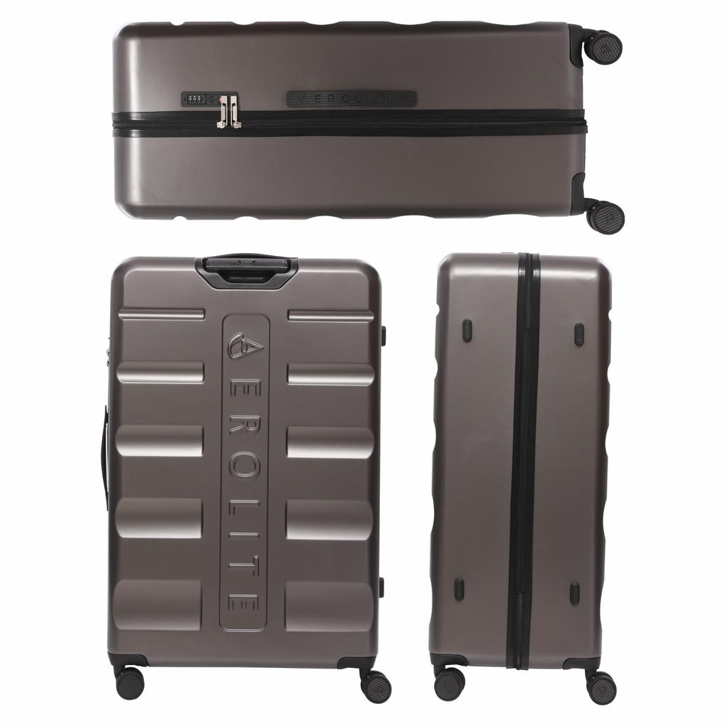 Aerolite Extra Large XL 32" 144L Lightweight ABS Hard Shell Suitcase ...