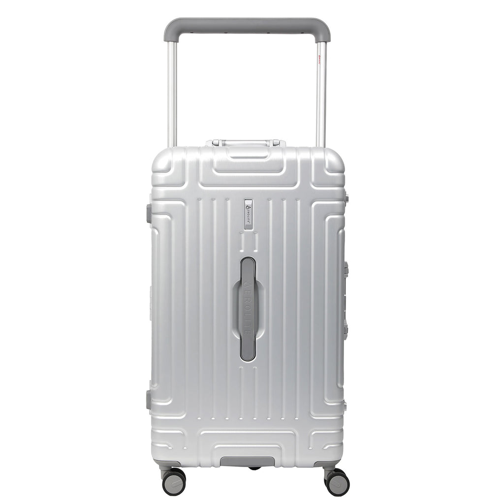 Aerolite Aluminium Frame Zipperless Trunk Suitcase | TSA Lock | Silent ...