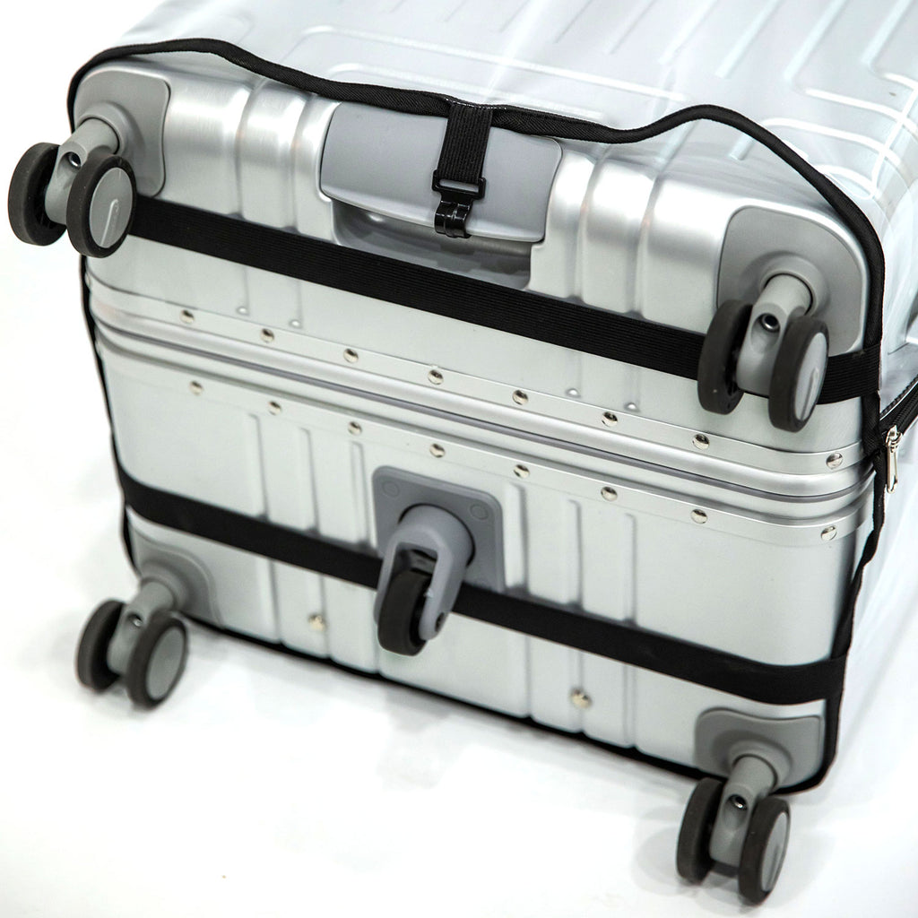 Aerolite Aluminium Frame Zipperless Trunk Suitcase | TSA Lock | Silent ...