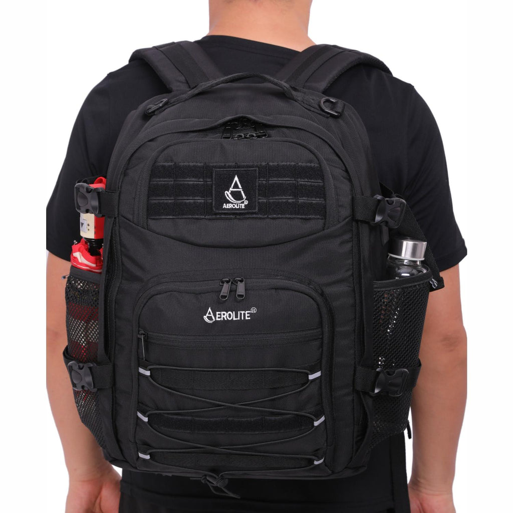 Aerolite 45x36x20cm Easyjet Maximum Premium Quality Tactical Backpack ...