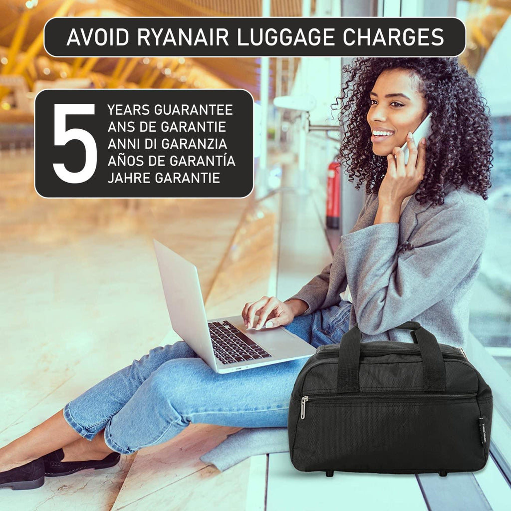 Aerolite Ryanair Maximum Cabin Bag (40x20x25cm) With 5 Years Guarantee ...
