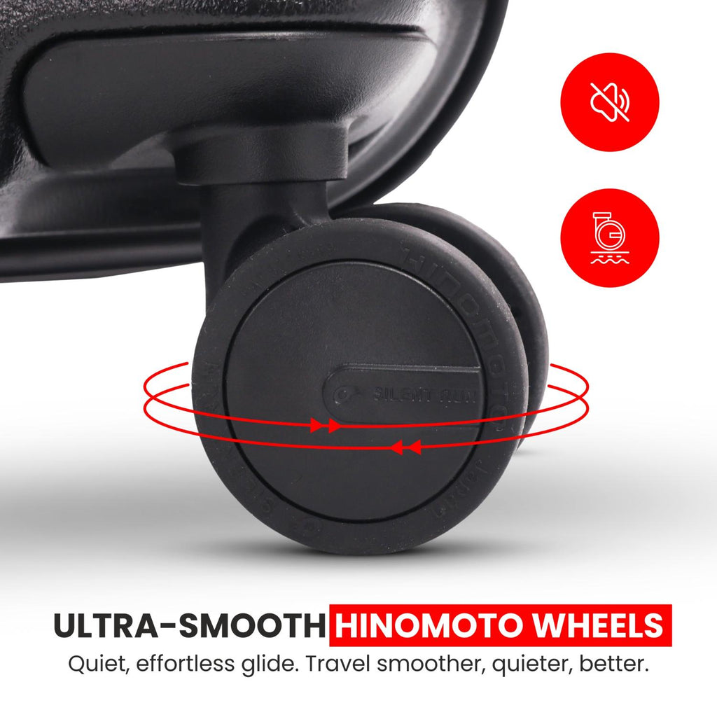 Aerolite M-Lite 29” Smart Suitcase – 118L, TSA Lock, USB, Hinomoto ...