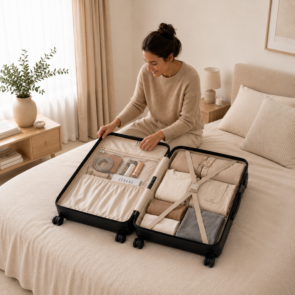 Aerolite Premium 32 Inch Extra Large Suitcase – 144L Hard Shell Check ...